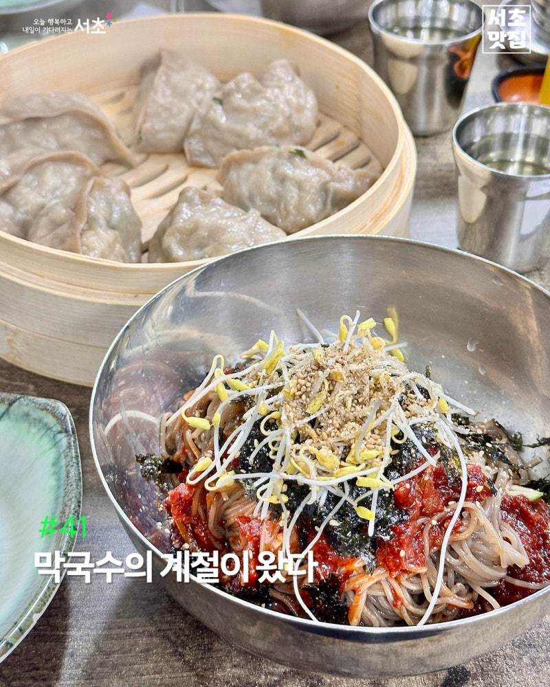 #41 서초상궁 픽 서초한바퀴(맛집편)- 봉평메밀막국수 | 서울특별시 서초구 | 웰로